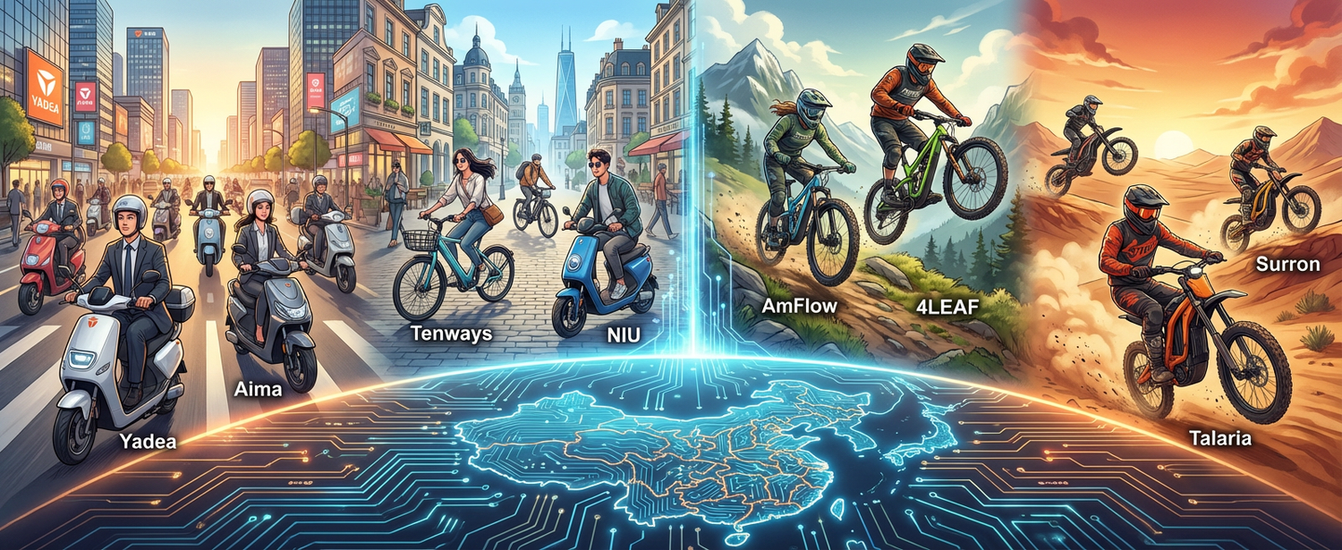 Who Defines Global Two-Wheel Mobility? The Panorama of Top Chinese E-b ...